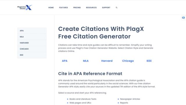 Free Citation Generator - APA, MLA, Chicago | Grammarly | Curateit